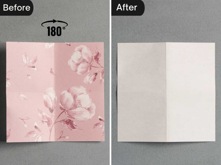 Easy Sticky Note Origami Rose - Origami OK