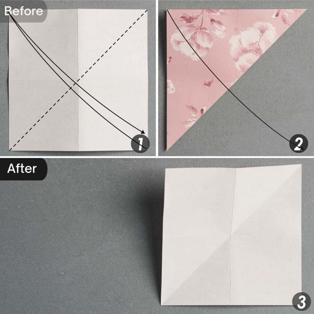 Easy Sticky Note Origami Rose - Origami OK