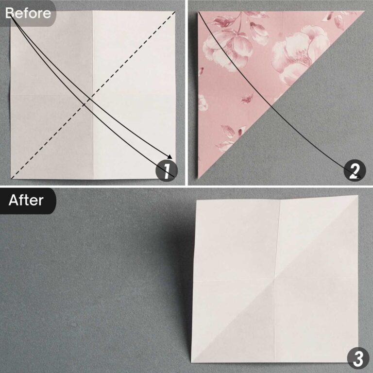 Easy Sticky Note Origami Rose - Origami OK