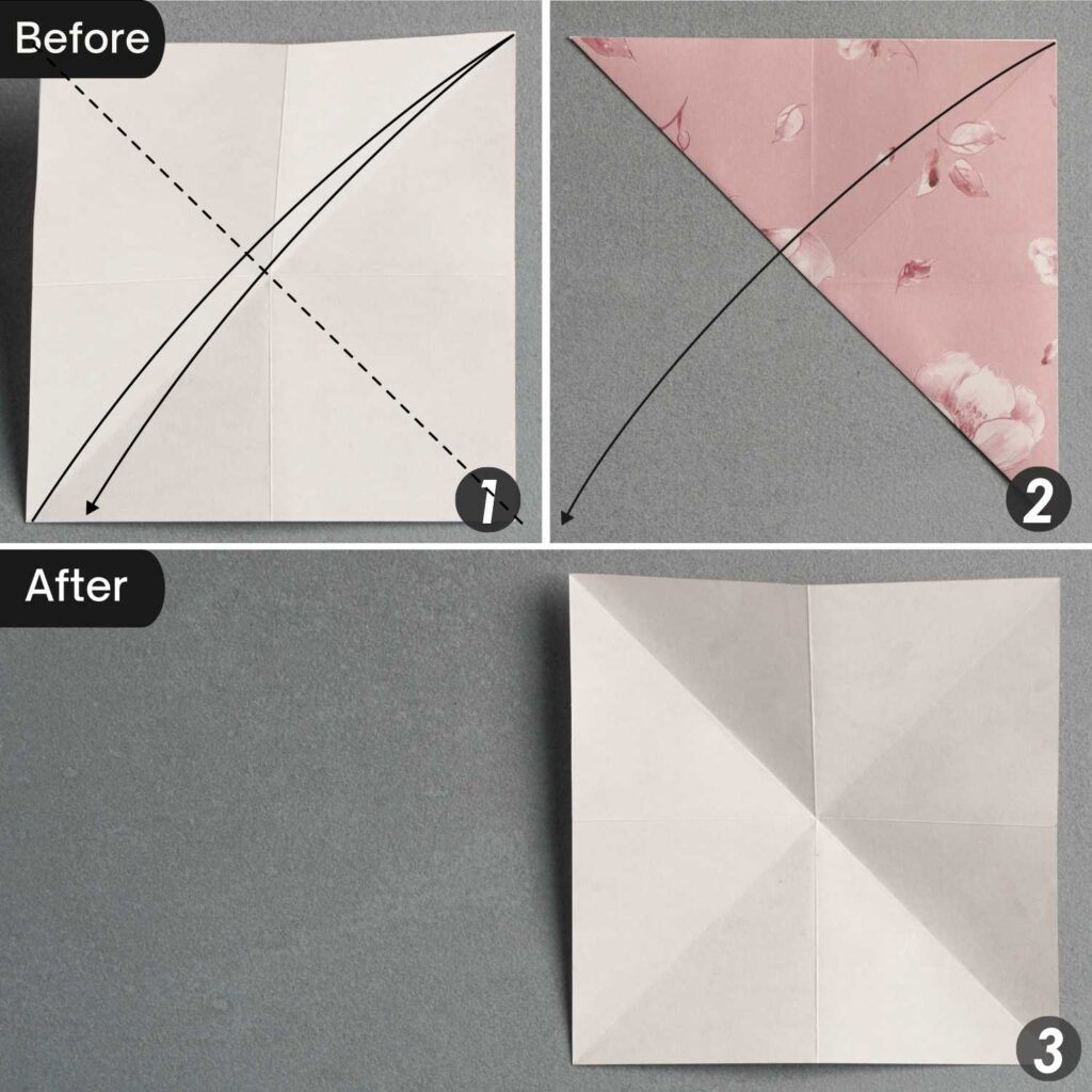 Easy Sticky Note Origami Rose - Origami OK