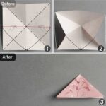 Easy Sticky Note Origami Rose - Origami OK