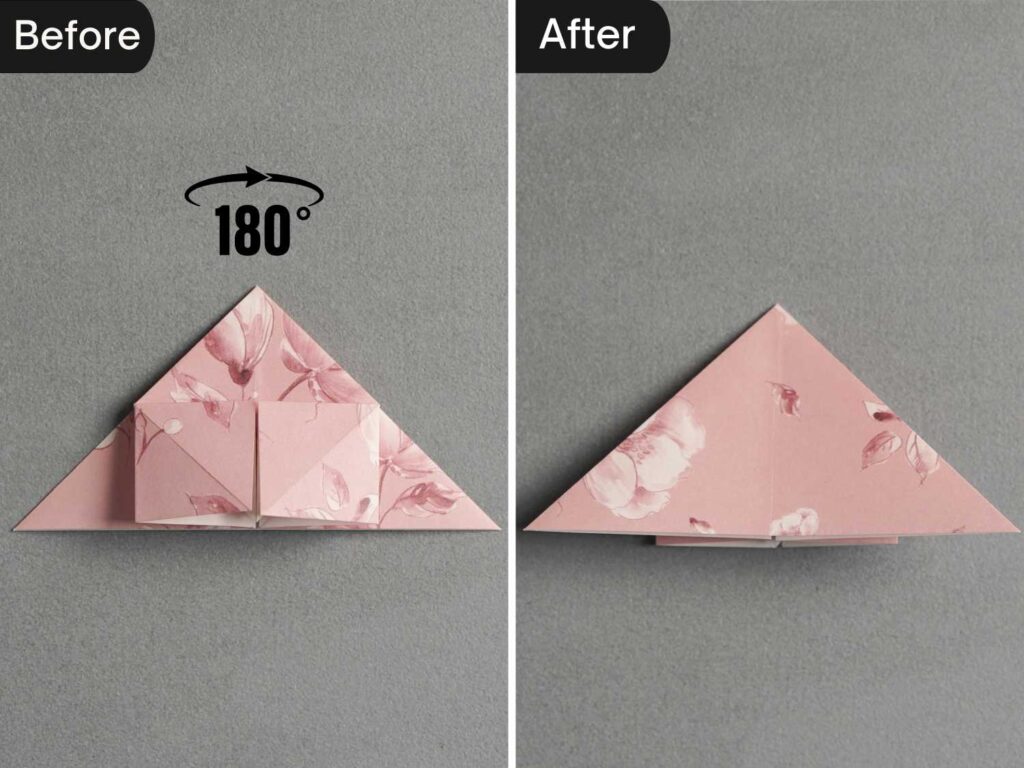 Easy Sticky Note Origami Rose - Origami OK