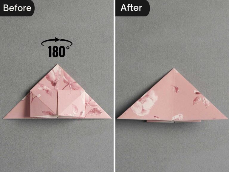 Easy Sticky Note Origami Rose - Origami OK