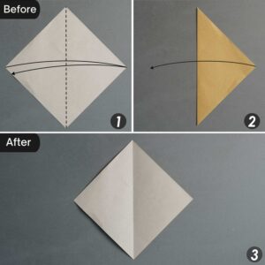 Easy Sticky Note Origami Shark - Origami OK
