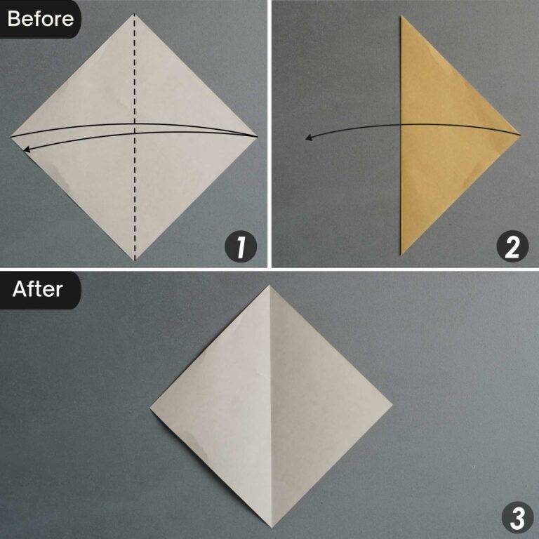 Easy Sticky Note Origami Shark Instructions - OrigamiOK