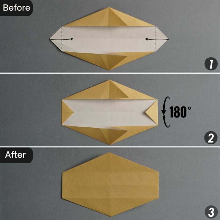 Easy Sticky Note Origami Shark - Origami OK