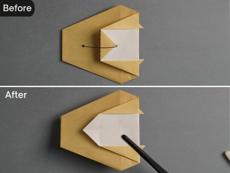 Easy Sticky Note Origami Shark - Origami OK