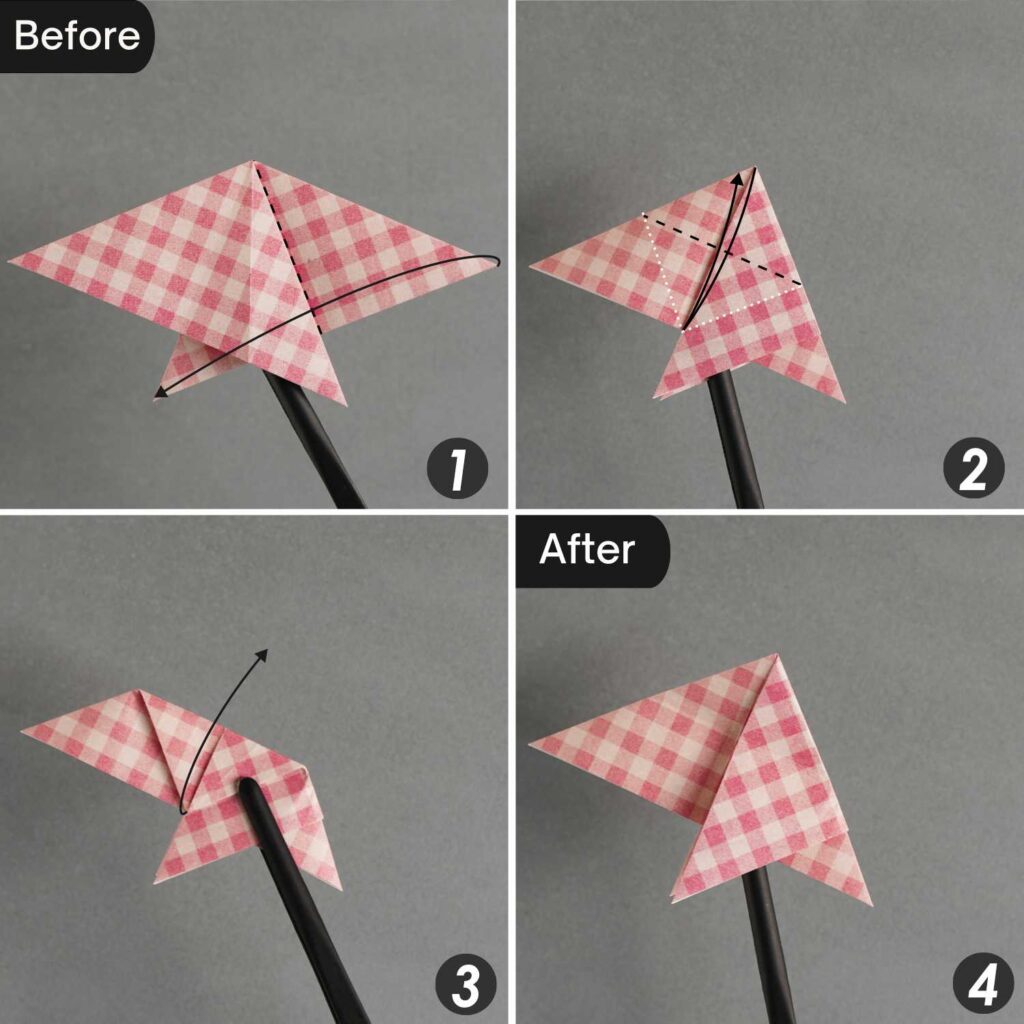 Easy Sticky Note Origami Star - Origami OK