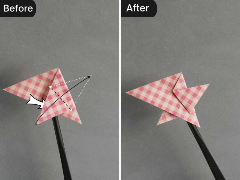 Easy Sticky Note Origami Star - Origami OK