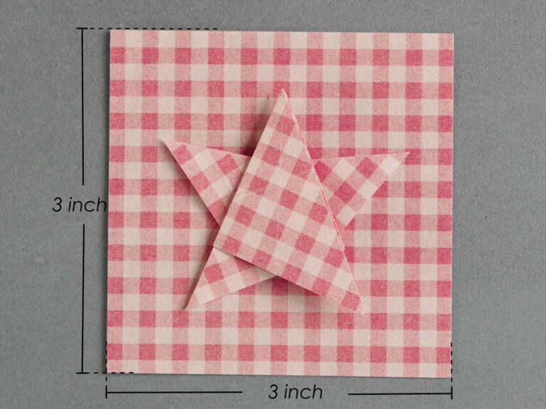 Easy Sticky Note Origami Star - Origami OK