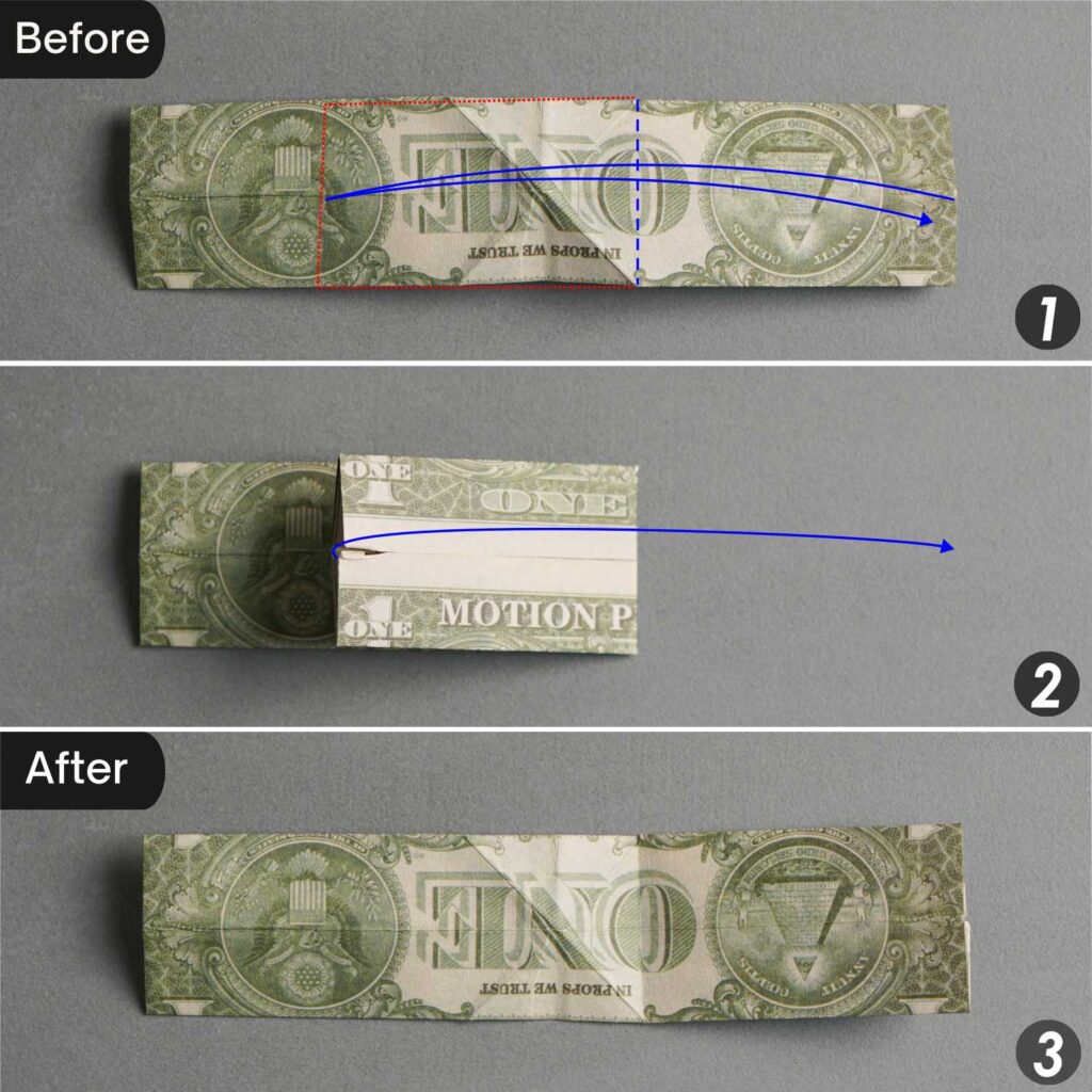 Easy Dollar Bill Origami Pants Instructions - OrigamiOK