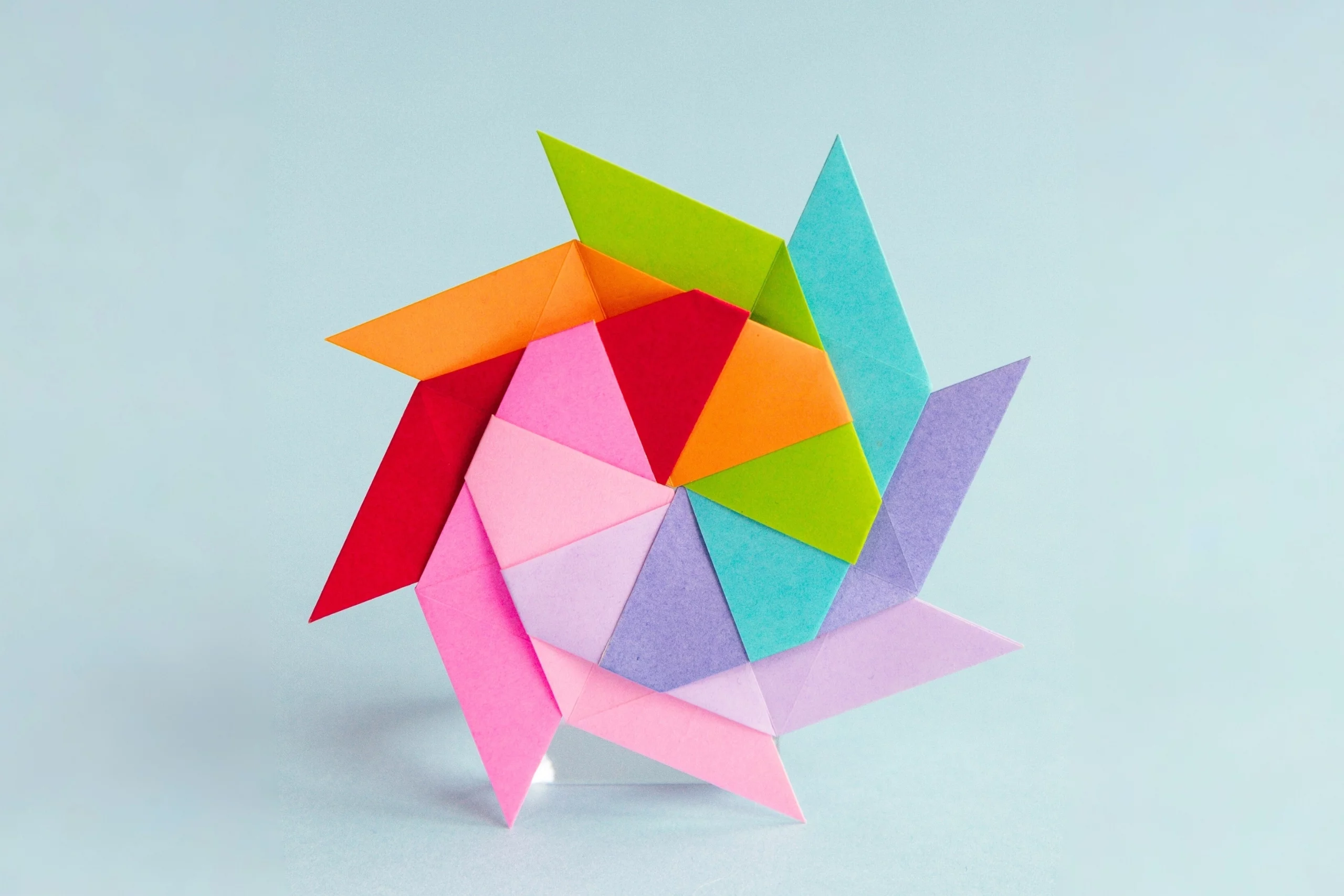 How to Make an Origami Ninja Stars 8 Points - Origami OK