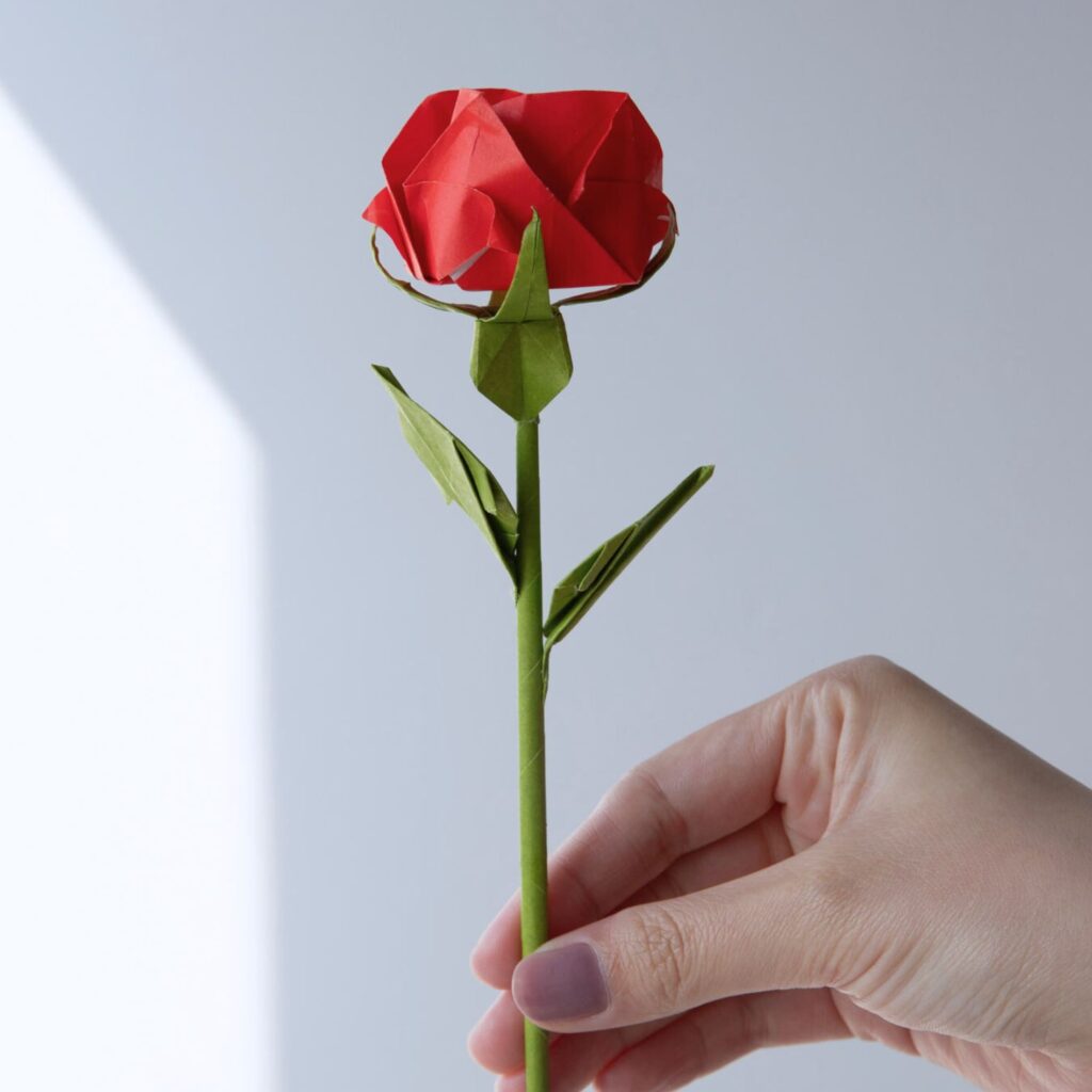 7 Origami Rose Step by Step Instructions - Origami OK