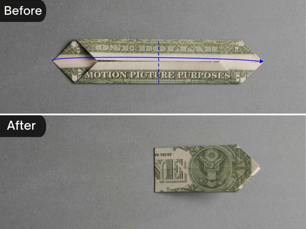 Easy Origami Money Bow Instruction - Origami OK