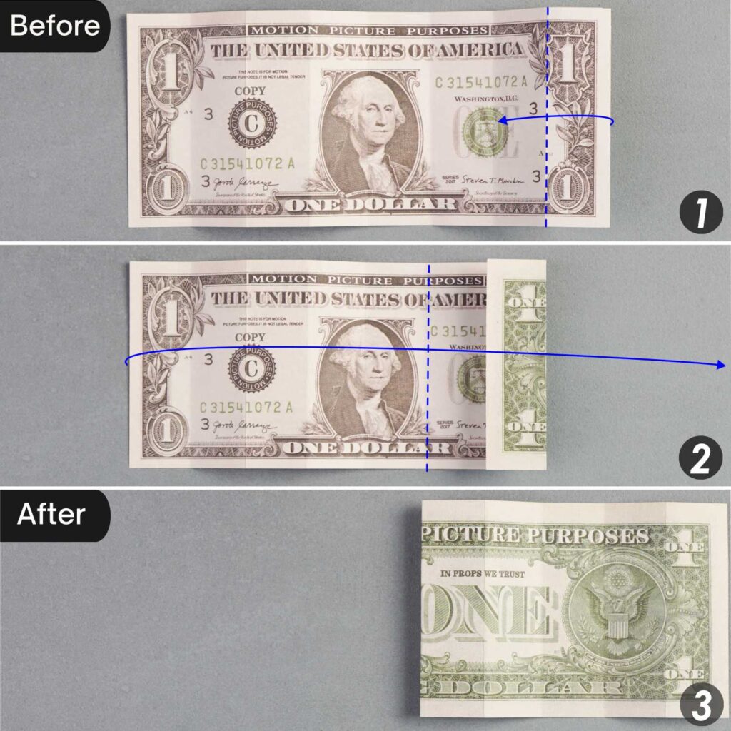 Easy Origami Money Crown Instructions - OrigamiOK
