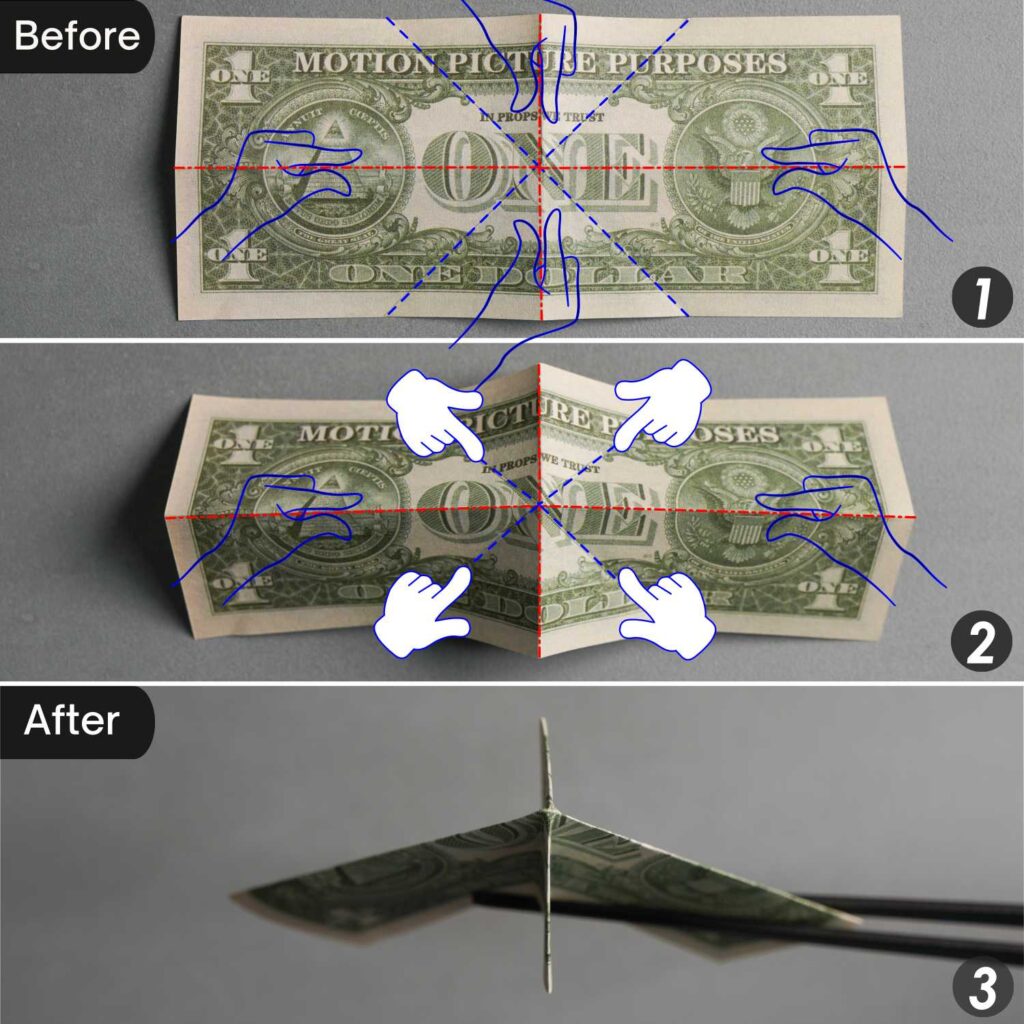 Easy Origami Money Dragon Instructions - OrigamiOK