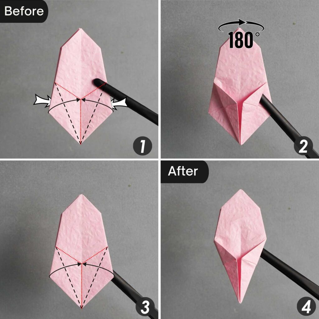 Easy Origami Tulip: Step by Step Instructions - Origami OK