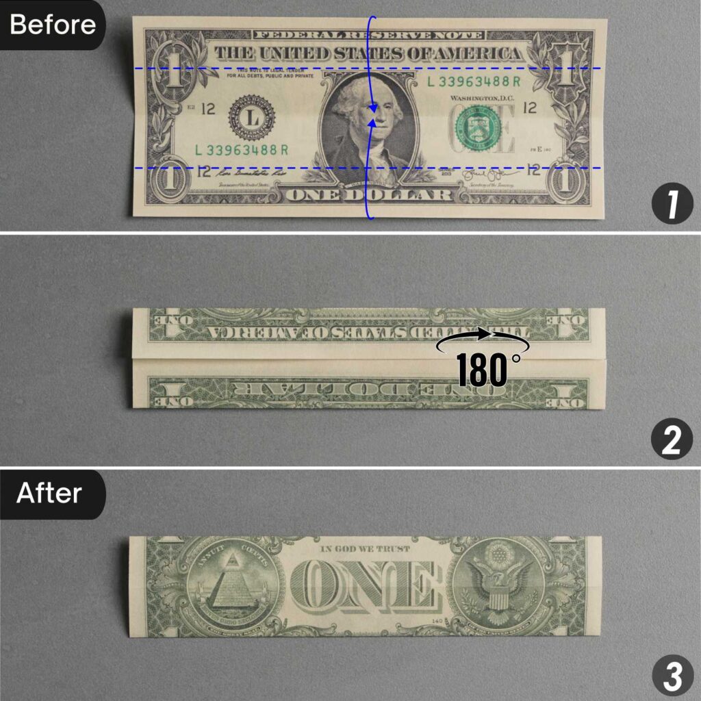 Easy Dollar Bill Origami Box Instructions - OrigamiOK