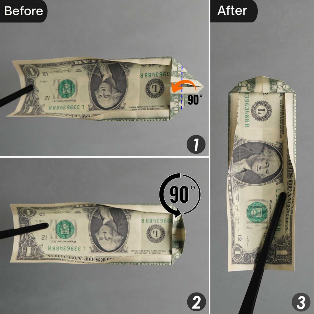 Easy Dollar Bill Origami Box Instruction - Origami OK