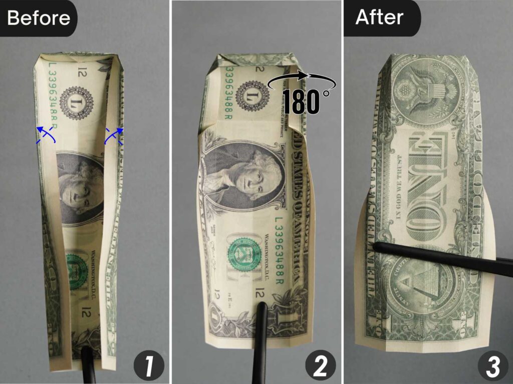 Easy Dollar Bill Origami Box Instruction - Origami OK