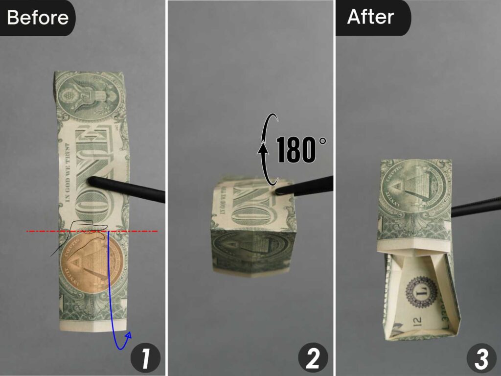 Easy Dollar Bill Origami Box Instruction - Origami OK
