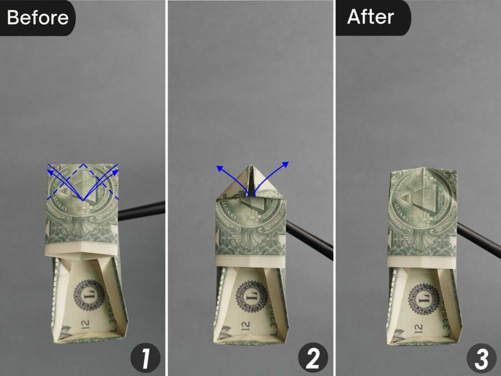 Easy Dollar Bill Origami Box Instruction - Origami OK
