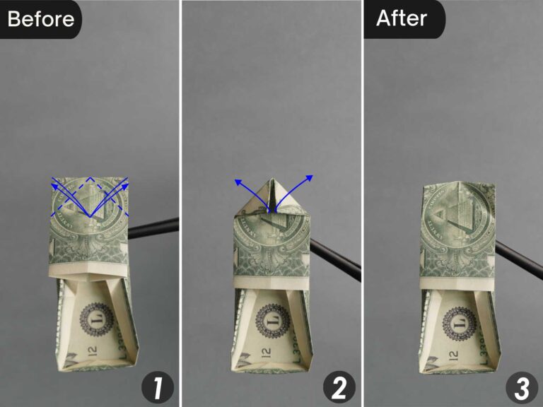 Easy Dollar Bill Origami Box Instruction - Origami OK