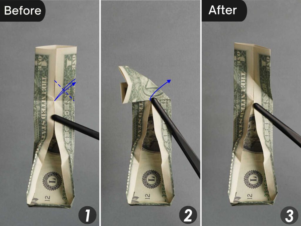 Easy Dollar Bill Origami Box Instruction - Origami OK