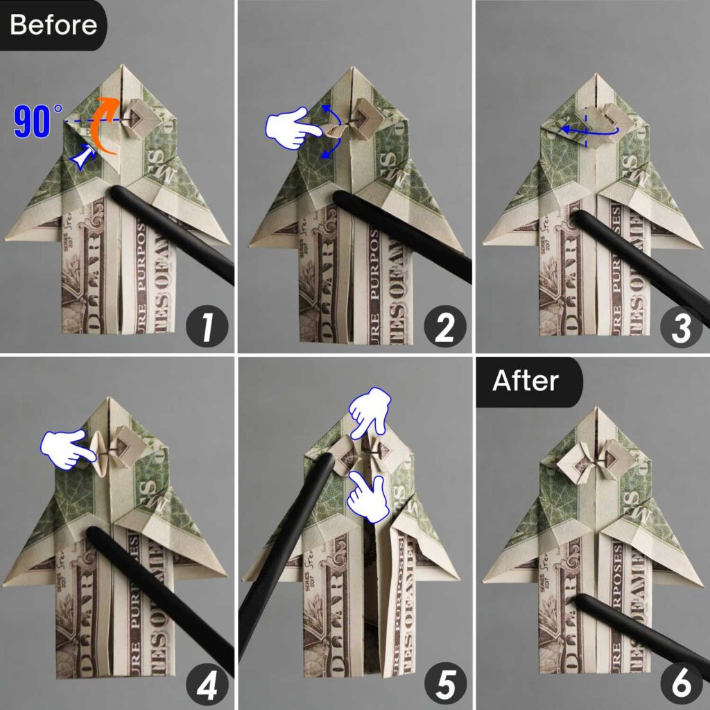 Easy Dollar Bill Origami Owl Instruction - Origami OK