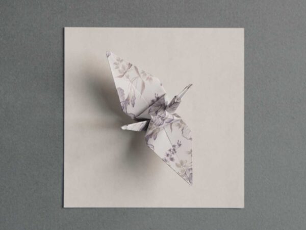 Easy Sticky Note Origami Crane Instruction - Origami OK