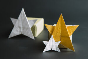 Gum Wrapper Origami Star Step-by-Step Instruction - Origami OK