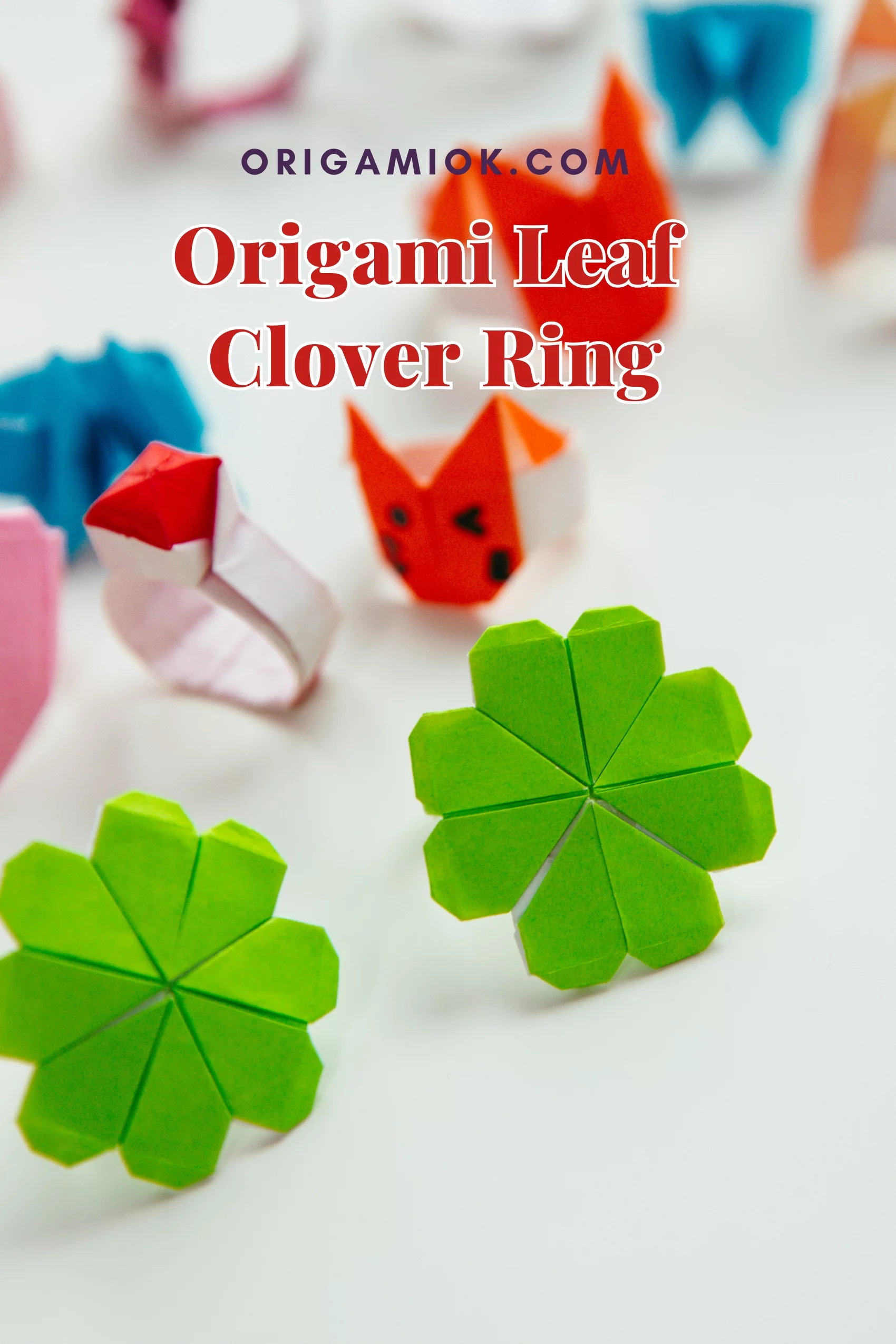 15 Easy Origami Ring: Step by Step Instructions - Origami OK