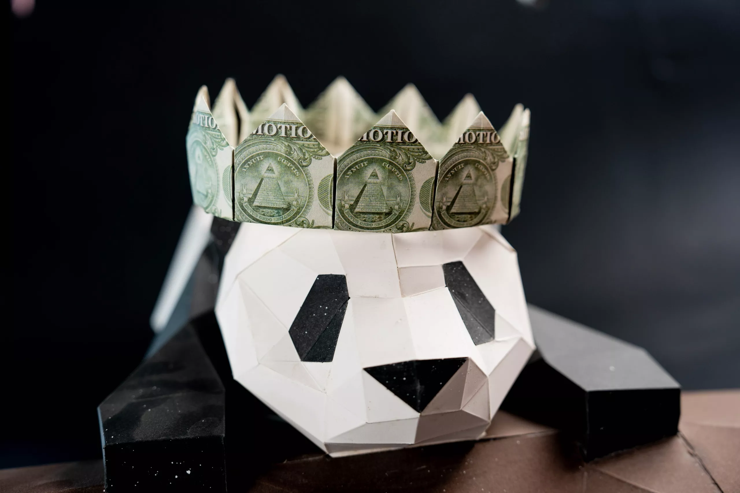 Easy Origami Money Crown Instruction - Origami OK