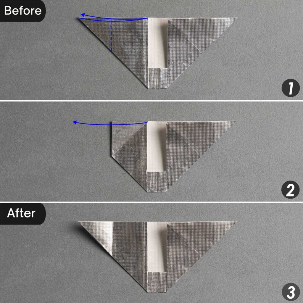 Gum Wrapper Origami Boat: Step-by-Step Instruction - Origami OK