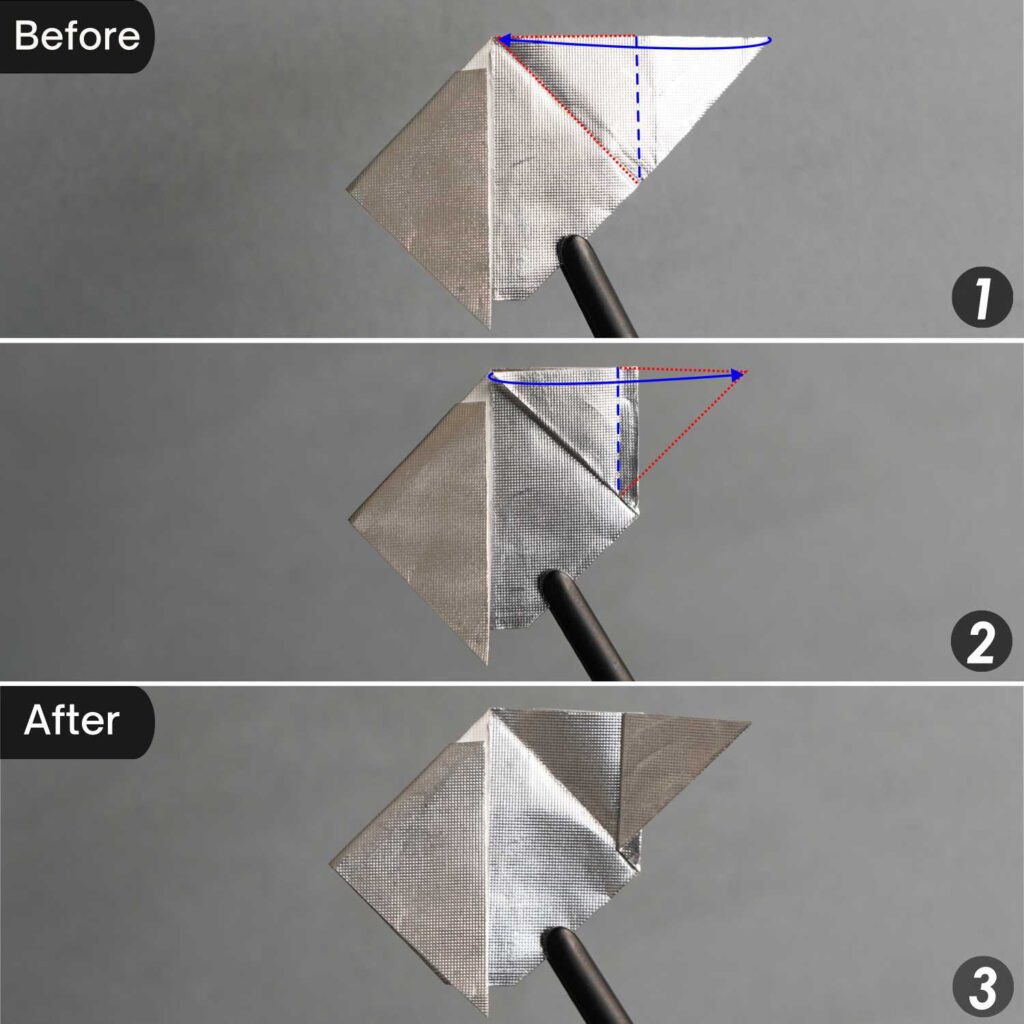 Gum Wrapper Origami Boat: Step-by-Step Instruction - Origami OK