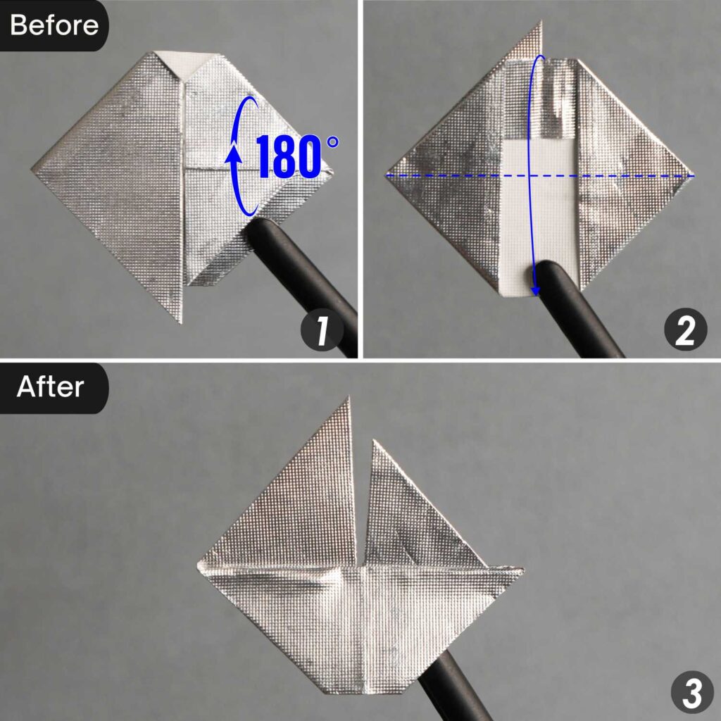 Gum Wrapper Origami Boat: Step-by-Step Instruction - Origami OK