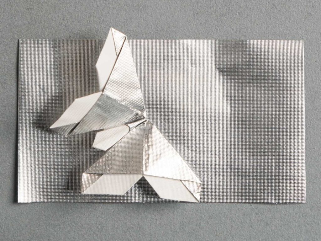 Gum Wrapper Origami Butterfly Instruction - Origami OK