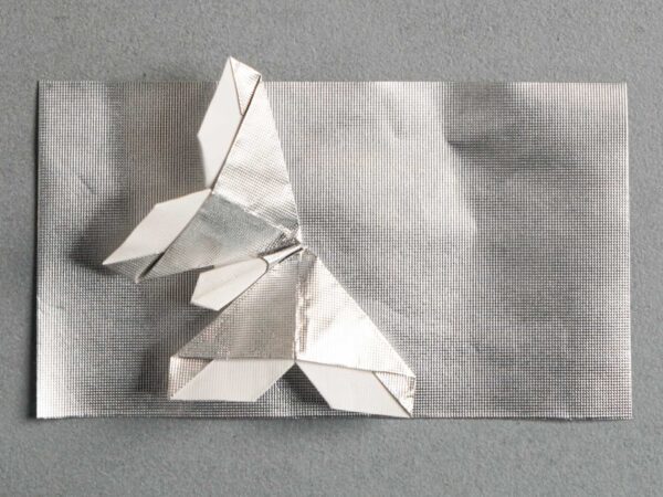 Gum Wrapper Origami Butterfly Instruction - Origami OK