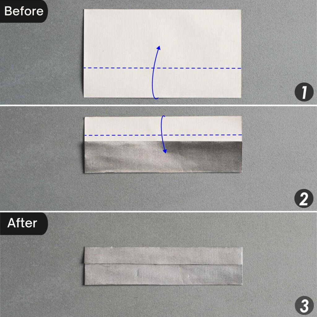 Gum Wrapper Origami Heart: Step-by-Step Instruction - Origami OK