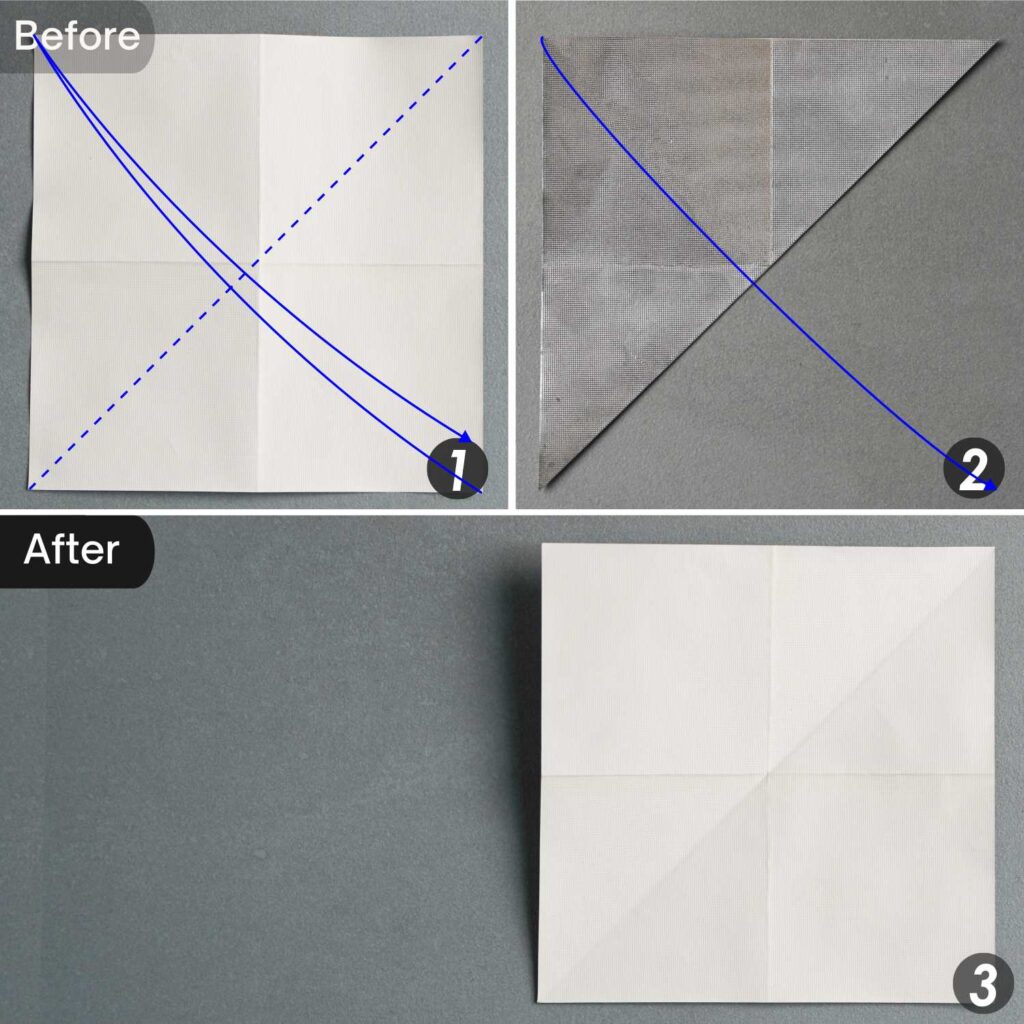 Gum Wrapper Origami Star Step-by-Step Instruction - Origami OK
