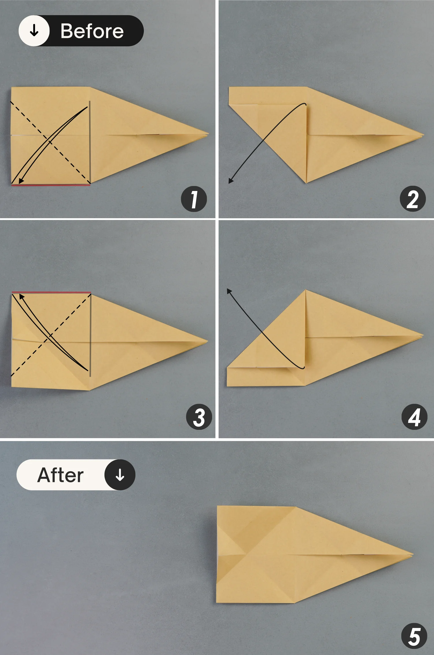 How to Fold an Origami Wolf - Origami OK