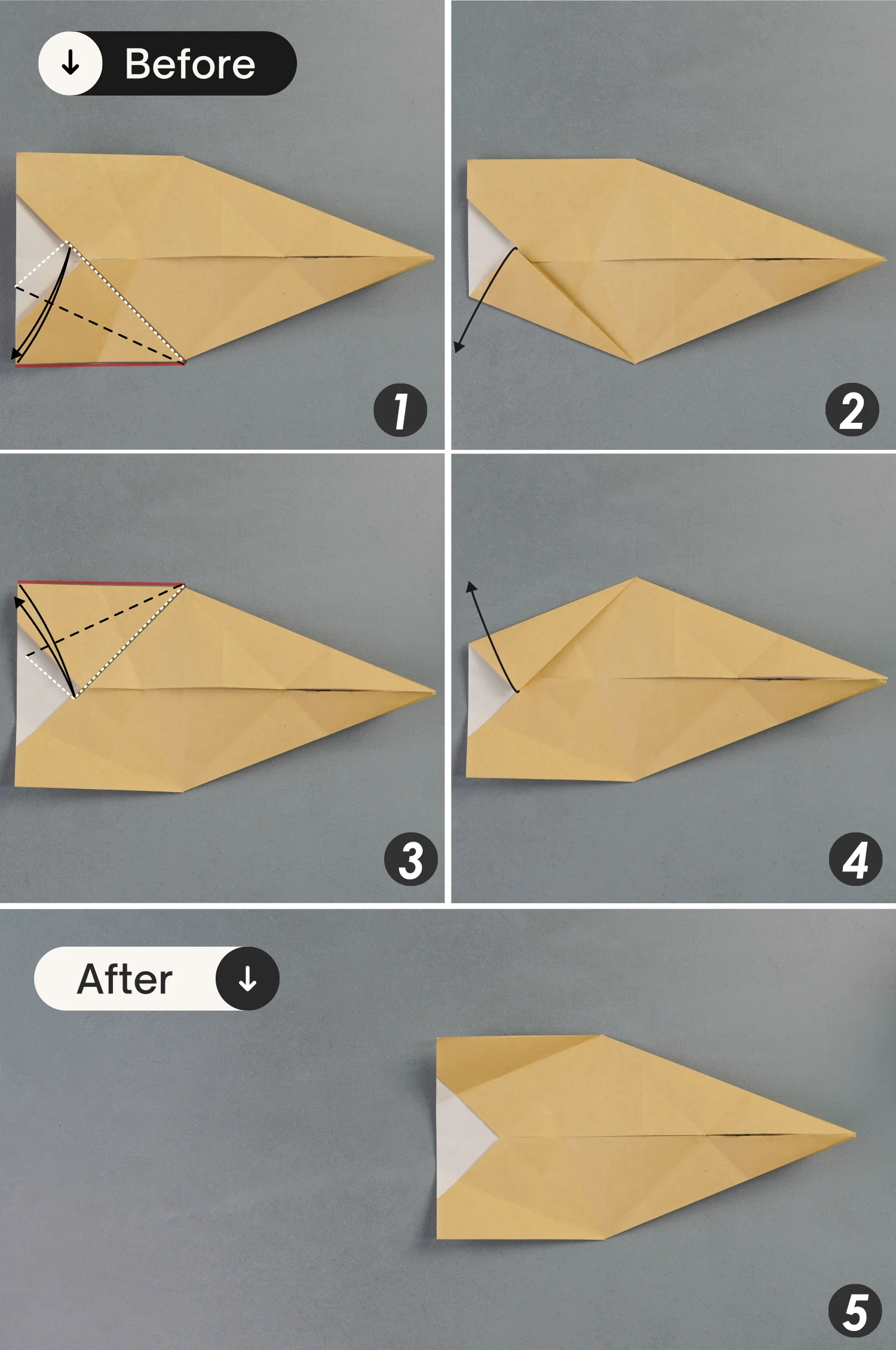 How to Fold an Origami Wolf - Origami OK