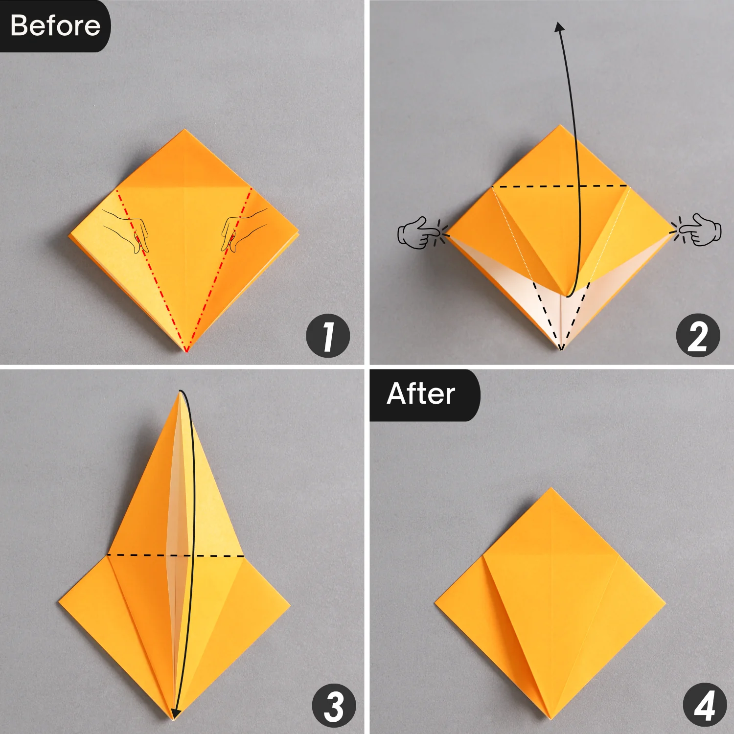 How to Fold an Origami Goldfish - Origami OK