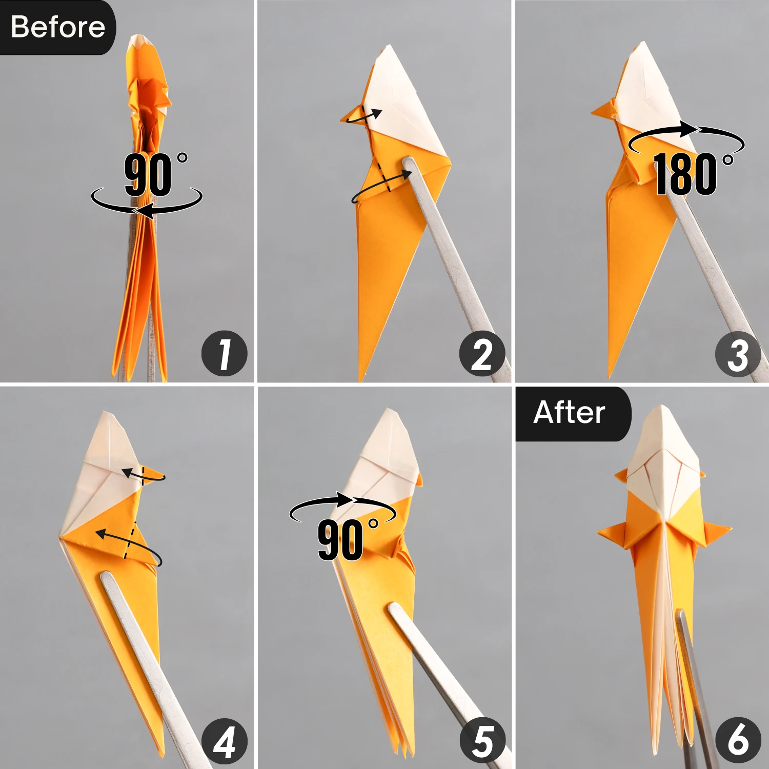 How to Fold an Origami Goldfish - Origami OK
