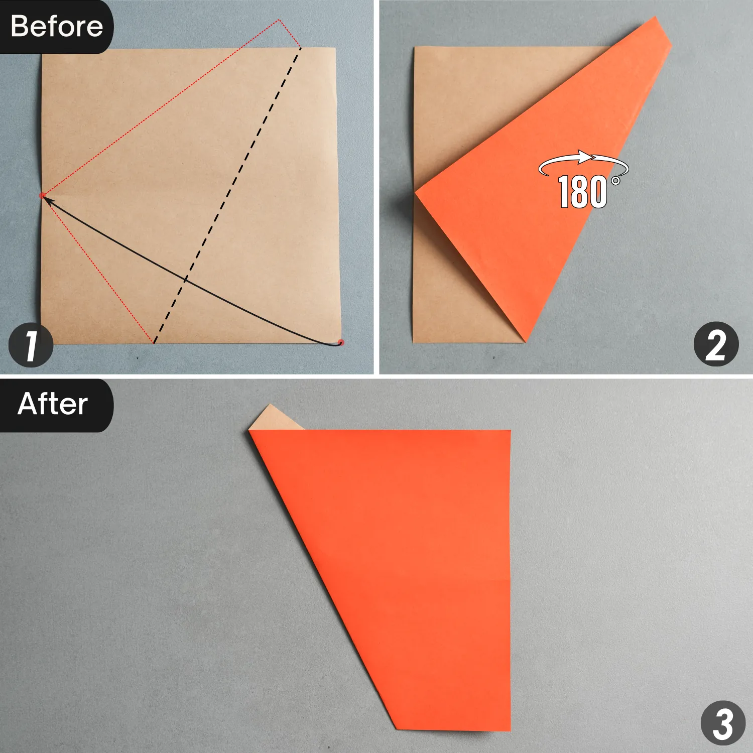 How to Make an Origami Kissing Fish - Origami OK