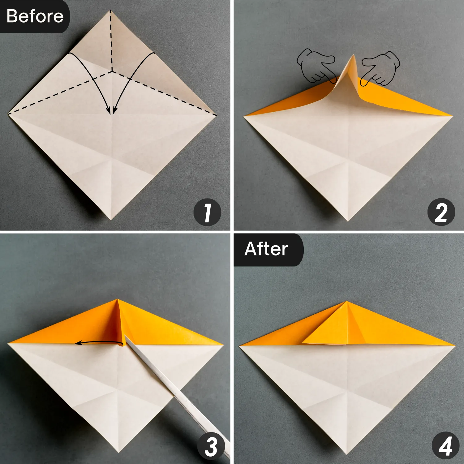 How To Make An Origami Mini Dragon Origami Ok