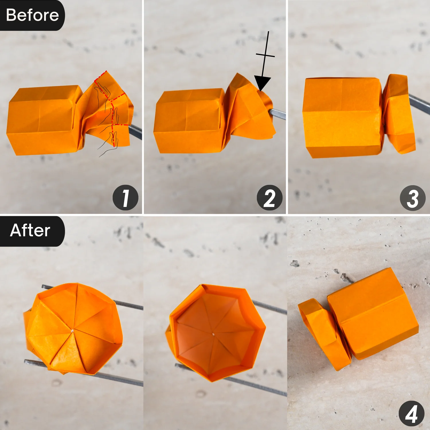 How to Make an Origami Candy Box - Origami OK